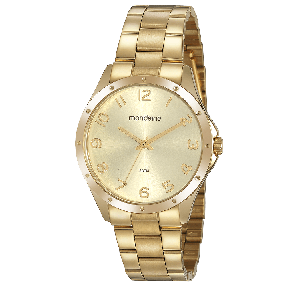 Relógio Feminino Dourado