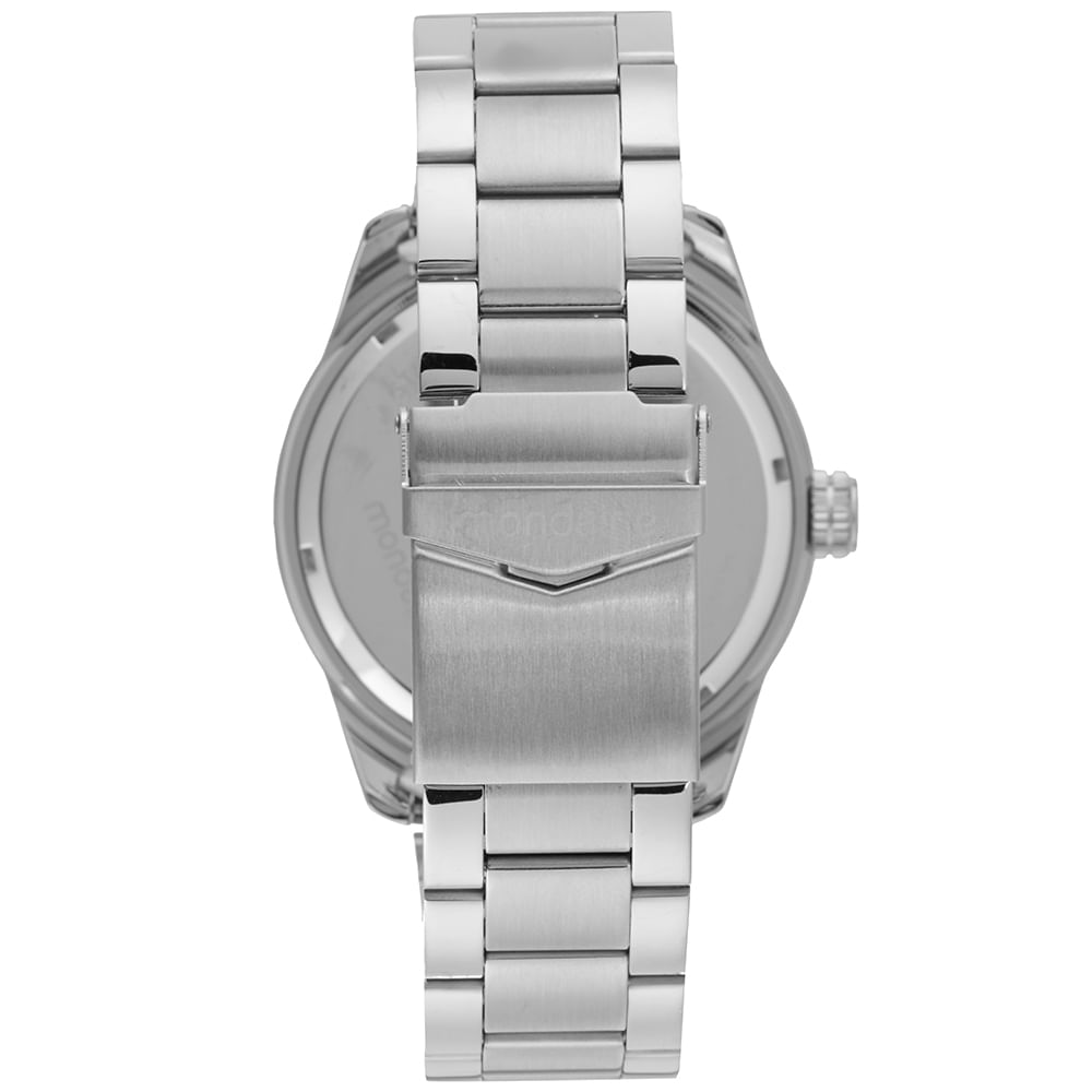 Relógio Masculino Casual Prata